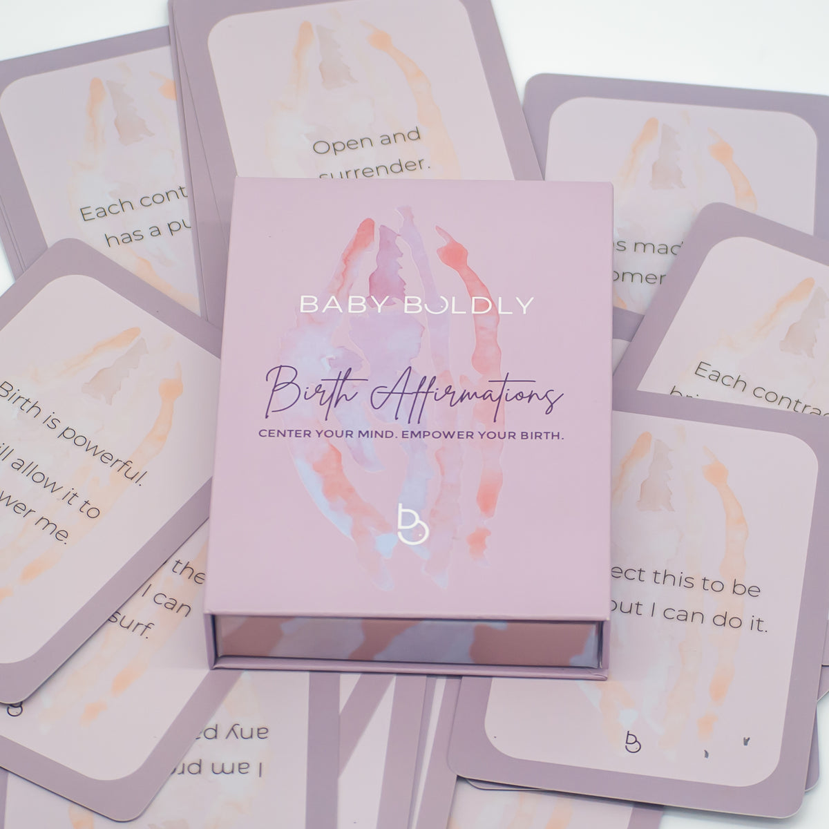 Birth Affirmations Card Deck | Baby Boldly