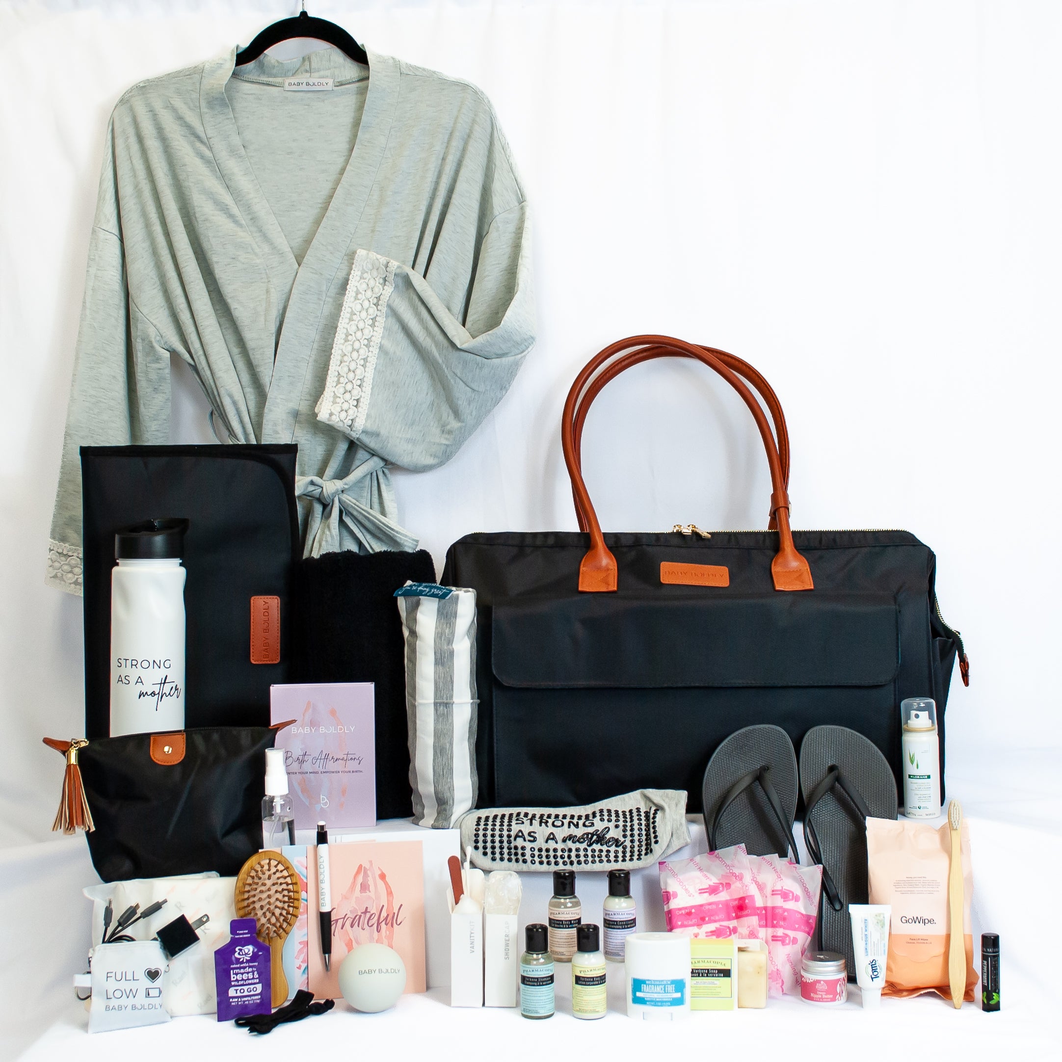 Pre Packed Hospital Birth Bag Fully Prepared Baby Boldly